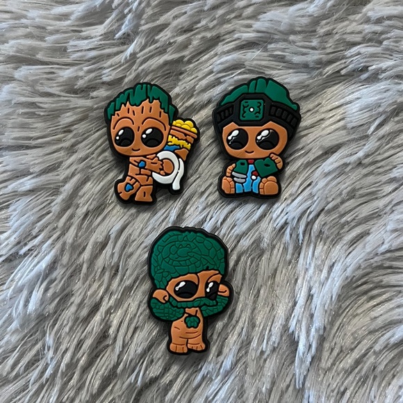 CROCS | Jewelry | Baby Groot Croc Charm Set | Poshmark